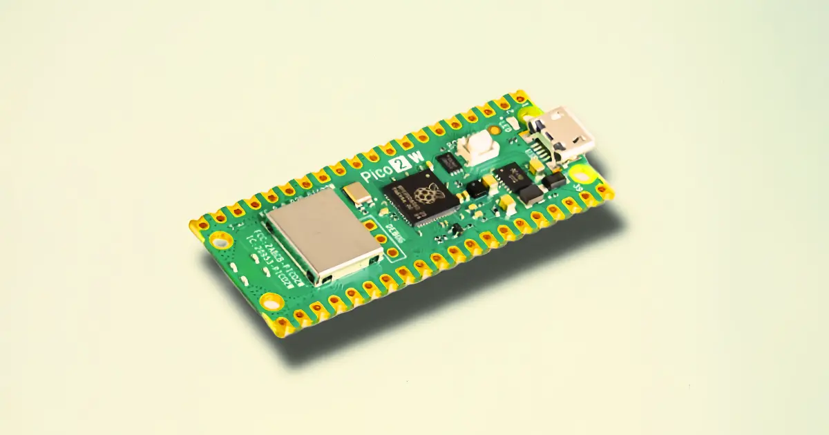 Raspberry Pi Unveils The 7 Pico 2 W A Compact Wireless